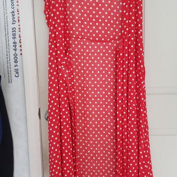STYLE DOME | Dresses | Style Dome Women Summer Polka Dot Maxi Dress ...